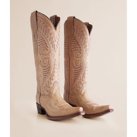 Circle G | Shoes | New Circle G By Corral Sand Embroidered Snip Toe ...